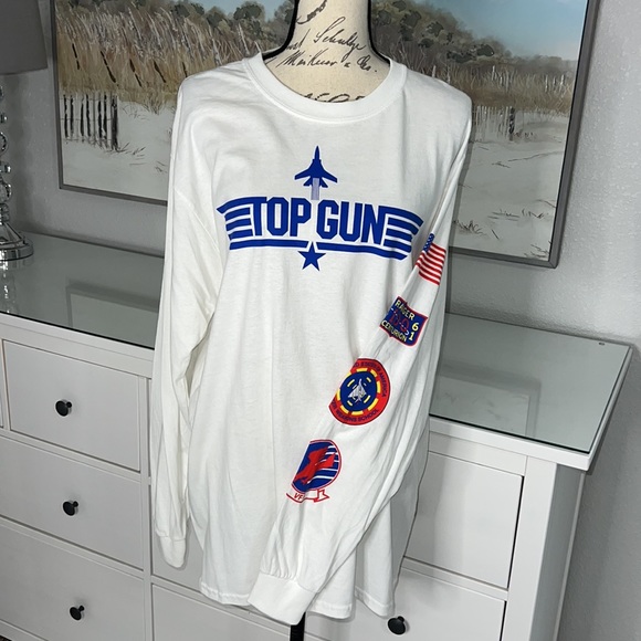 Ripple Junction | Shirts | Nwt Ripple Junction Long Sleeve Top Gun ...